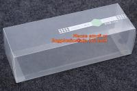 China frosted plastic box with hanging hole, Plastic folding box custom PET/PVC/PS folding box for sale