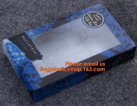 China frosted plastic box with hanging hole, Plastic folding box custom PET/PVC/PS folding box for sale