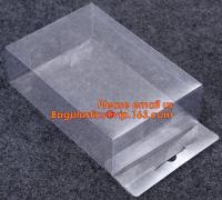 China Mobile Phone Case plastic Packaging Box, Custom Foldable Waterproof Small Rectangular Plastic Transparent Box/Clear Plas for sale