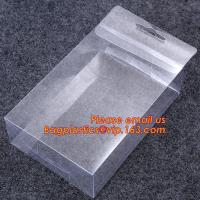China Mobile Phone Case plastic Packaging Box, Custom Foldable Waterproof Small Rectangular Plastic Transparent Box/Clear Plas for sale