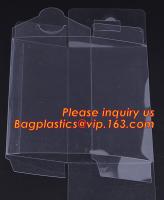 China Electric product vinyl ear phone black paper box , plastic box, pvc plastic box transparent plastic shoe box clear plast for sale