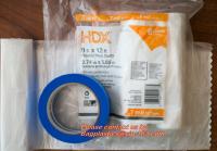China Plastics pe protective drop cloth, high quality plastic protective drop cloth,dust sheet,cover film for sale