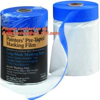China Plastic protective drop cloth/ dust sheet/cover film, HDPE dust sheet spray paint protective plastic drop cloth for sale