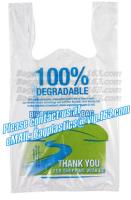 China Bio degradable compostable food grade cornstarch carton liners, cornstarch biodegradable and compostable plastic roll ba for sale