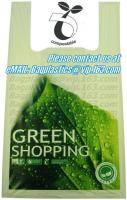 China Bio degradable compostable food grade cornstarch carton liners, cornstarch biodegradable and compostable plastic roll ba for sale