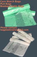 China Cornstarch Biodegradable Compostable, compostable wholesale poly garment bag, Biodegradable compostable bioplastic rolle for sale