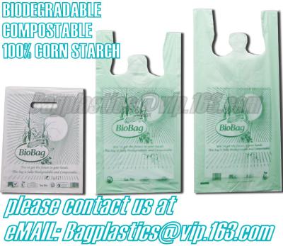 China BIO BAGS, COMPOSTABLE SACKS, oxo-biodegradable bag, Oxo biodegradable garbage bags on roll for sale