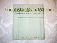 China BIO BAGS, COMPOSTABLE SACKS, oxo-biodegradable bag, Oxo biodegradable garbage bags on roll for sale