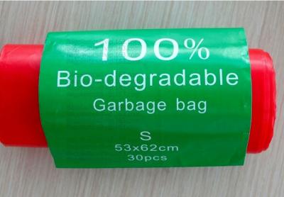 China 100% Biodegradable Compostable Grocery Shopping bag T-Shirt Bag for Take Out, compostable doggie poop bags for sale