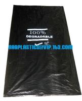 China Eco Friendly Plastic D2W EPI Cassava Corn Starch 100% OXO Biodegradable Compostable Die Cut Bags Wholesale for sale