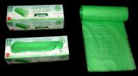 China household compostable bio degradable plastic garbage bag, 100% Compostable Custom linen bag grocery bag for sale