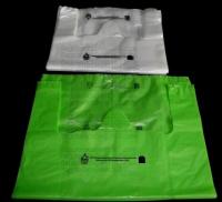 China household compostable bio degradable plastic garbage bag, 100% Compostable Custom linen bag grocery bag for sale