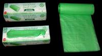 China household compostable bio degradable plastic garbage bag, 100% Compostable Custom linen bag grocery bag for sale