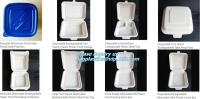 China Disposable corn starch plates, biodegradable corn starch food container, biobased food tray for sale