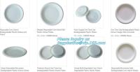 China Disposable corn starch plates, biodegradable corn starch food container, biobased food tray for sale