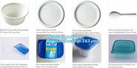 China Biodegradable Disposable Trays, corn starch fast food box, Disposable Biodegradable Blister Round Food Tray for sale