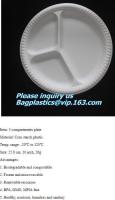 China spoon, folk, knife, tray, disposable plate deli tray, biodegradable breakfast tray, Biodegradable Disposable Food Tray for sale