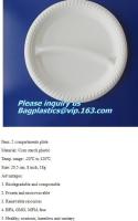 China spoon, folk, knife, tray, disposable plate, deli tray, biodegradable breakfast tray, Biodegradable Disposable Food Tray for sale