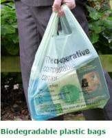 China Compostable disposable biodegradable plastic garbage bag, Environment Friendly Compostable Cornstarch Garbage Bags for sale
