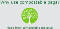 China En13432 certified custom printed wholesale biodegradable compostable plastic pharmacy bag with singlet handle for sale