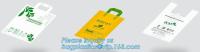 China 100% Biodegradable Compostable shopping bags, 100% biodegradable compostable checkout bags with custom printing for sale