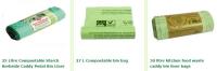 China Eco Friendly Corn Starch Compostable Plastic Bag For Shopping, biodegradable compostable garbage bag for kitchen for sale