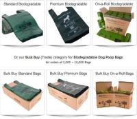 China Compostable disposable biodegradable plastic garbage bag, 100% compost biological garbage bags for trash bin for sale