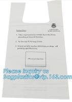 China Biodegradable compostable plastic trash bag, Eco-friendly Compostable bag, Customized 100% Compostable Biodegradable T-S for sale