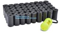 China Portable 15Rolls Bag Custom Logo Kinds of Colors Bone Shape Dispenser Pet Puppy Cat Dog Poop Bag for sale