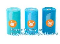 China 30 Count star seal leak proof corn starch made compostable custom dog poop bags, Recycled plastic dog poop bag / biodegr for sale