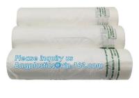 China Food Waste Caddy Liner, Biodegradable Bin Liner, Compostable Garbage Bag, compostable biodegradable food packaging bag for sale