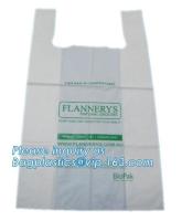 China compostable cornstarch to protect the environment flat bags on roll for food package accept custom design printing for sale