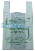 China compostable cornstarch to protect the environment flat bags on roll for food package accept custom design printing for sale