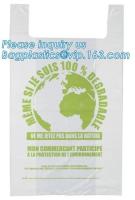China compostable cornstarch to protect the environment flat bags on roll for food package accept custom design printing for sale