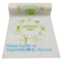 China Food Waste Caddy Liner Compostable Garbage Bags Including 50 Bags, Eco-Friendly Compostable Vacuum Seal Bags Wholesale F for sale