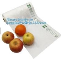 China Factory supply 100% biodegradable t-shirt garbage bag,corn starch plastic compostable trash bag for sale