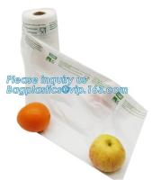 China Factory supply 100% biodegradable t-shirt garbage bag,corn starch plastic compostable trash bag for sale