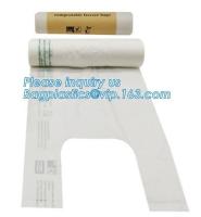 China 100% Biodegradable Pla Bin Bag/compostable Garbage Bag Rolls/cornstarched Bag, compostable and boidegradable k pla for sale