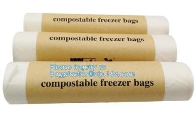 China 100% Biodegradable Pla Bin Bag/compostable Garbage Bag Rolls/cornstarched Bag, compostable and boidegradable k pla for sale