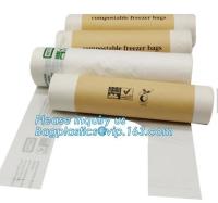 China 100% Biodegradable Pla Bin Bag/compostable Garbage Bag Rolls/cornstarched Bag, compostable and boidegradable k pla for sale