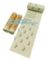 China environmentally friendly plastic bags, 100% compostable t-shirt plastic shopping bags, PLA, Compostable Plastic Bag, Fla for sale