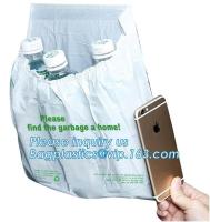 China Edible 100% fully compostable biodegradable plastic k bag made of organic corn starch for sale