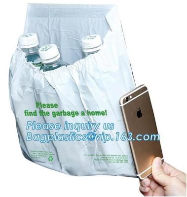 China Edible 100% fully compostable biodegradable plastic k bag made of organic corn starch for sale