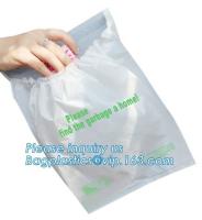 China Edible 100% fully compostable biodegradable plastic k bag made of organic corn starch for sale