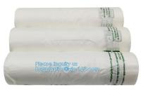 China best sellers high quality biodegradable compostable Vest shopping bags for vegetables and fruits for sale