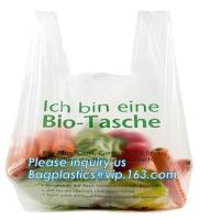 China BioBag Tall Food Waste Compostable Bags/compostable customized printing/bulk trash bags biodegradable for sale