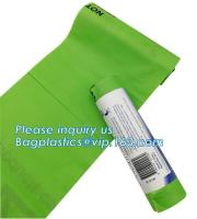 China 100%Biodegradable and compostable rolling bags, compostable biodegradable grocery plastic bag on roll for sale