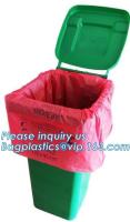 China 100%Biodegradable and compostable rolling bags, compostable biodegradable grocery plastic bag on roll for sale