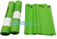China 100%Biodegradable and compostable rolling bags, compostable biodegradable grocery plastic bag on roll for sale