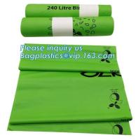 China 100%Biodegradable and compostable rolling bags, compostable biodegradable grocery plastic bag on roll for sale